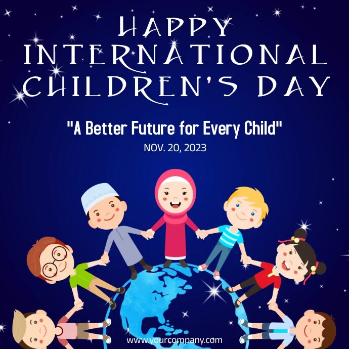 International Children's Day Template | PosterMyWall