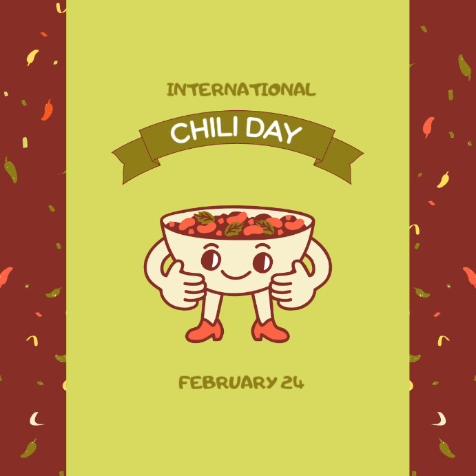 International Chili Day Template | PosterMyWall
