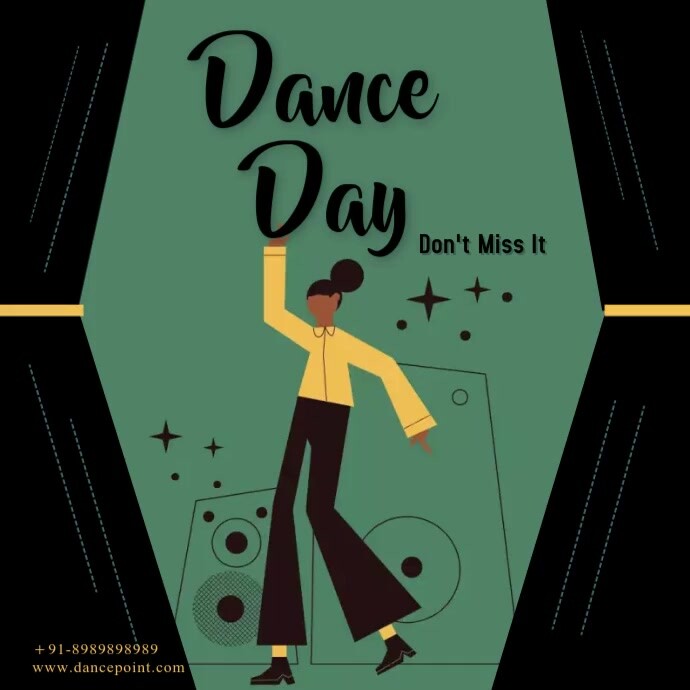 International Dance Day Template | PosterMyWall