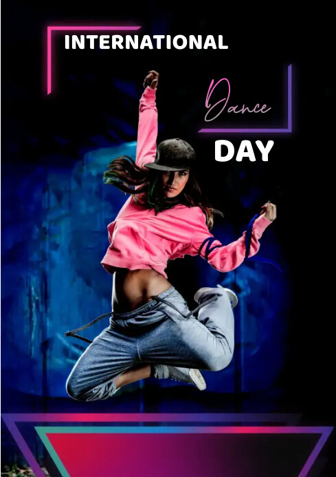 Plantilla de International Dance Day | PosterMyWall