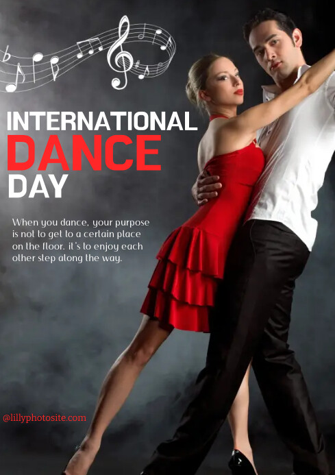 International Dance Day poster Templat | PosterMyWall