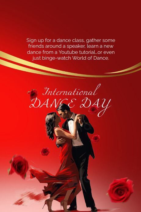 International Dance Day Poster Template | PosterMyWall