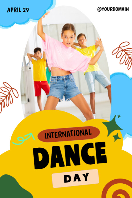 International Dance Day Poster Template | PosterMyWall