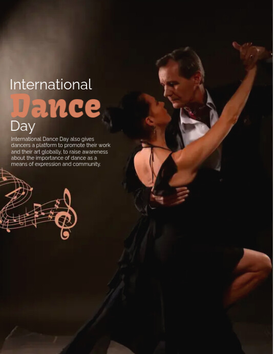 Copy of International Dance day poster template | PosterMyWall