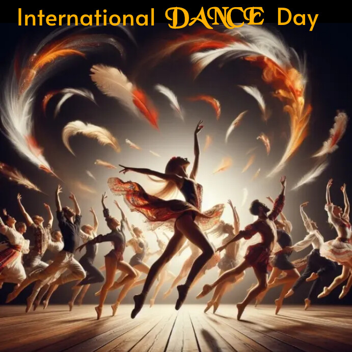 International dance day template design | PosterMyWall