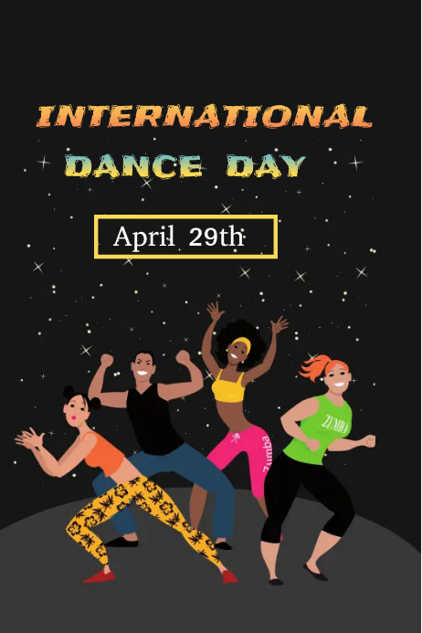 International dance day template | PosterMyWall