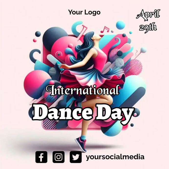 International Dance Day Template | PosterMyWall