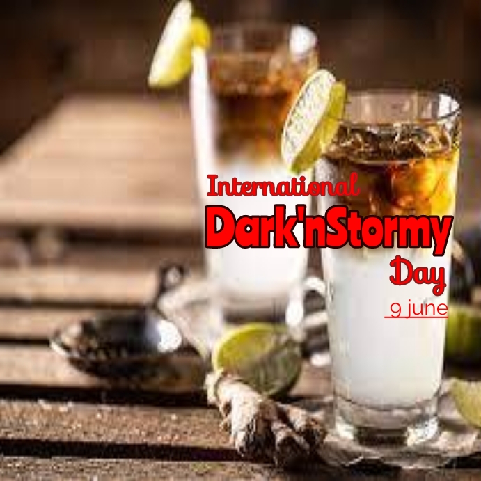 Copy of International Dark'n stormy Day instagram pos | PosterMyWall