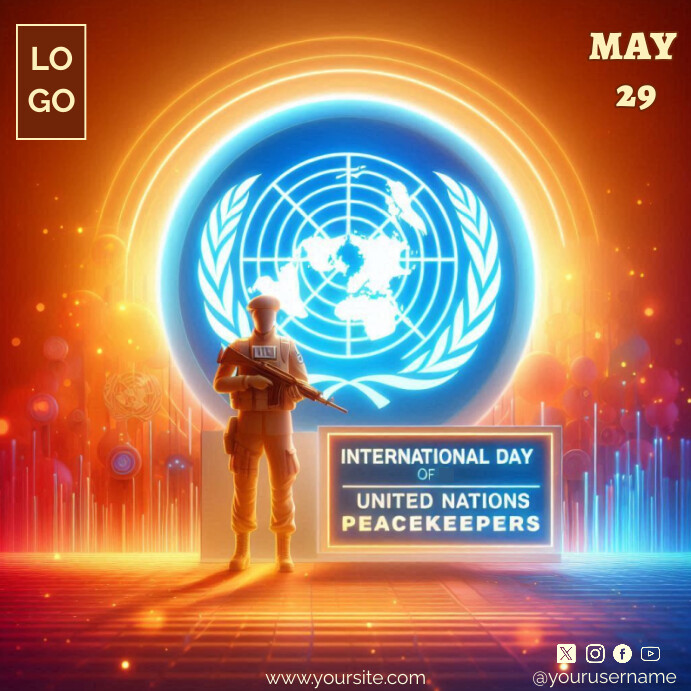 International Day ay Of United Nations Peacek Template | PosterMyWall