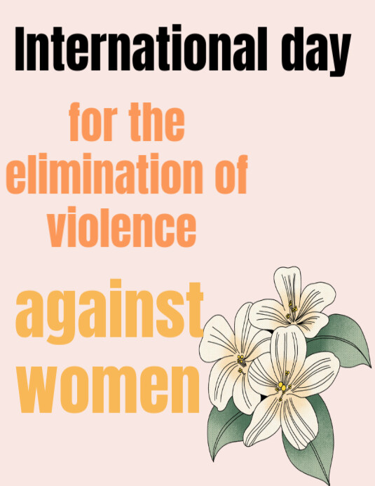 International day for the elimination of violence against women ...