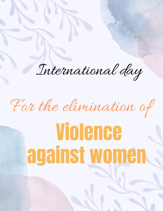 International day for the elimination of violence against women ...