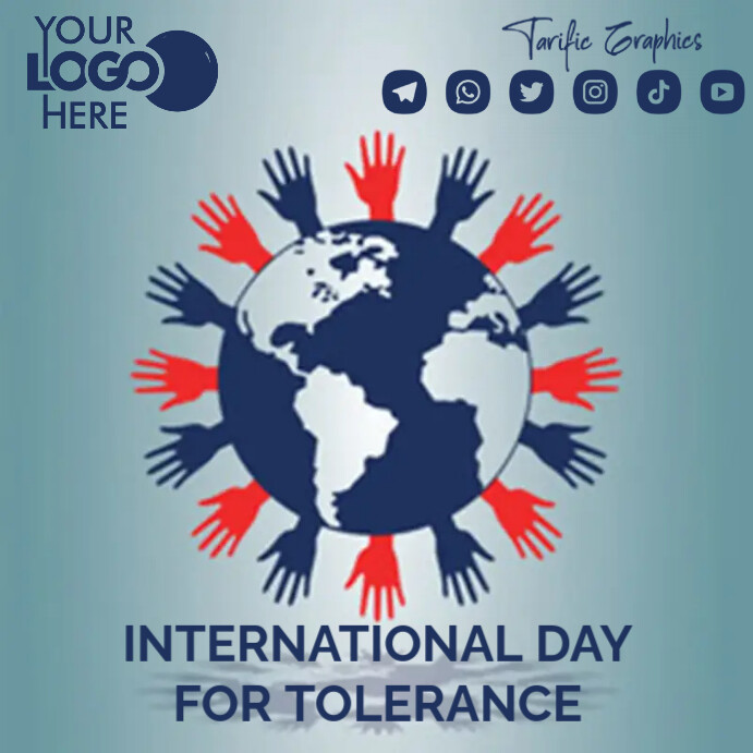 international day for tolerance Template | PosterMyWall