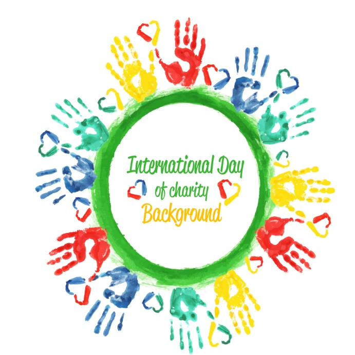 International day of charity background Template | PosterMyWall