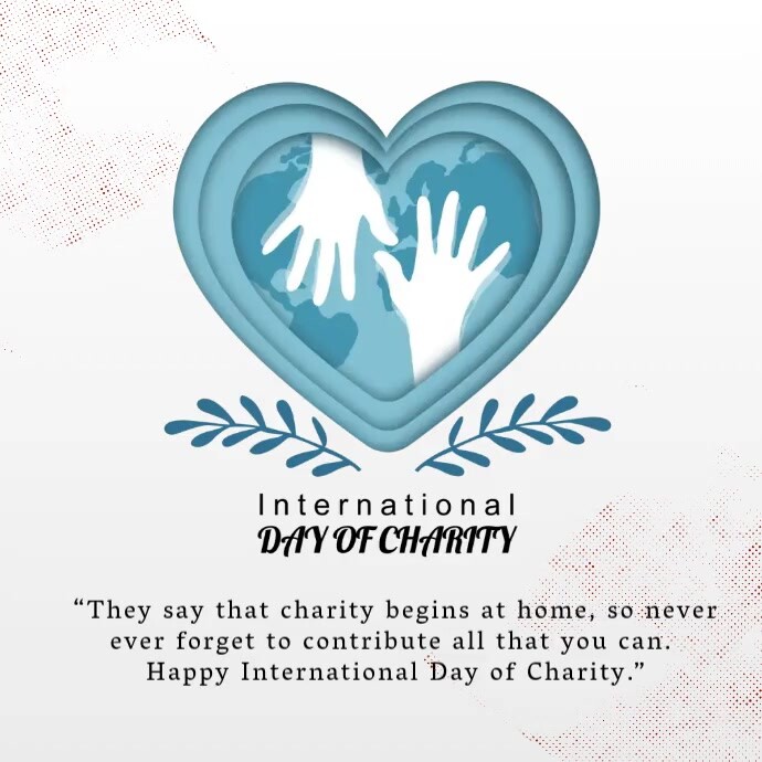 Copy of International Day of Charity | PosterMyWall