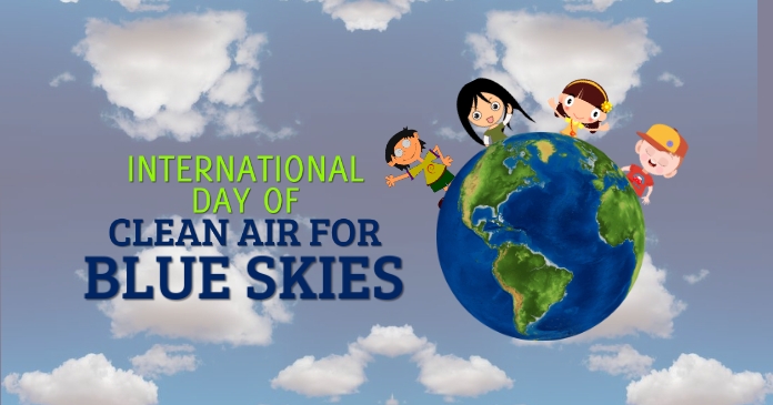 International Day of Clean Air for blue skies Template | PosterMyWall