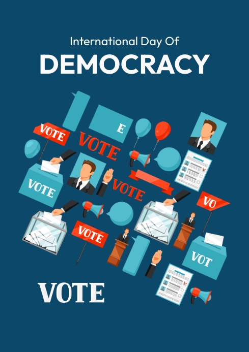 Copy of International Day Of Democracy | PosterMyWall
