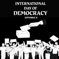 International day of democracy Template | PosterMyWall