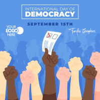 international day of democracy Template | PosterMyWall