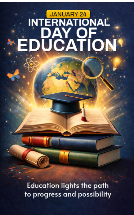 International day of education poster Template | PosterMyWall