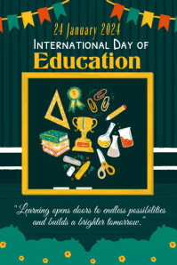 International education day poster Template | PosterMyWall