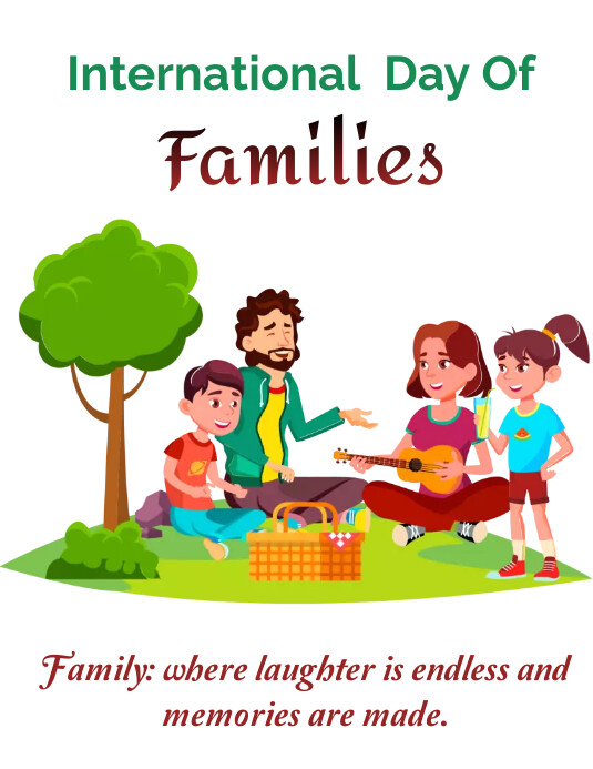 International Day Of Families Template | PosterMyWall