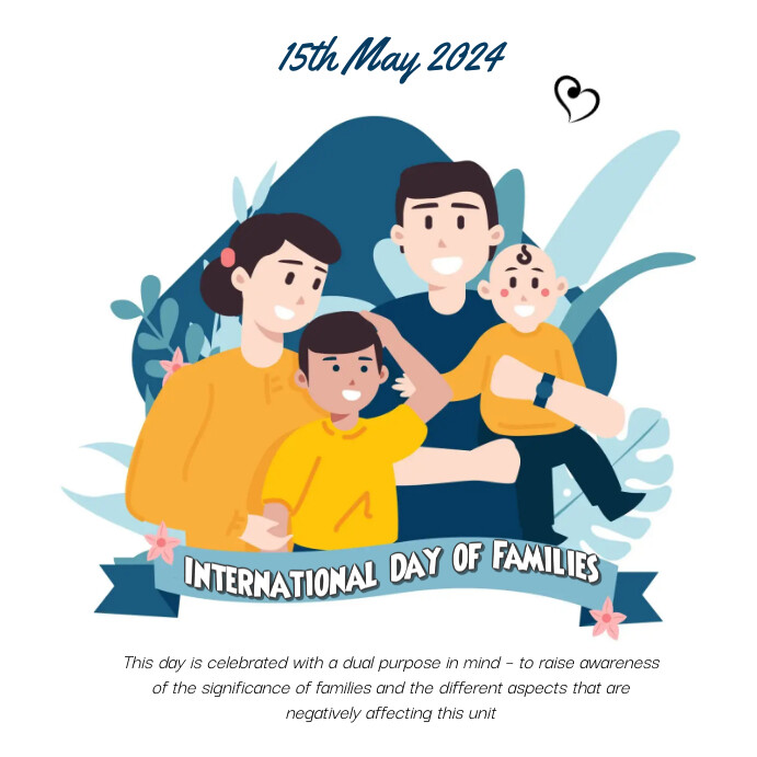 International Day of Families Template | PosterMyWall