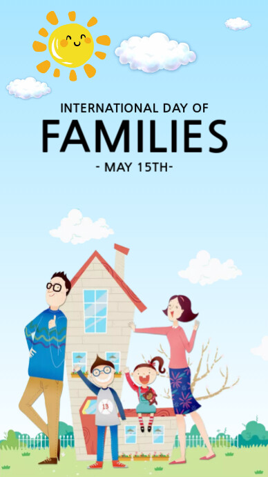 international day of families Template | PosterMyWall