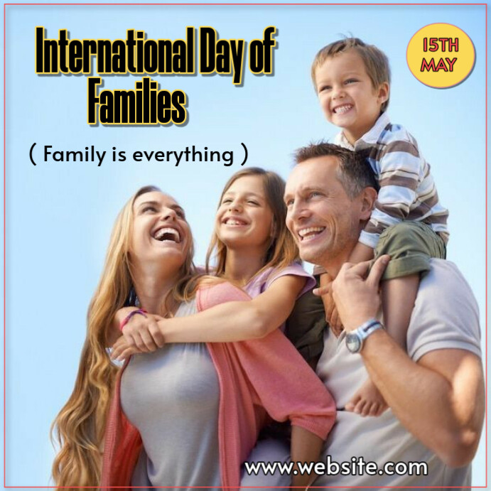 International day of families Template | PosterMyWall