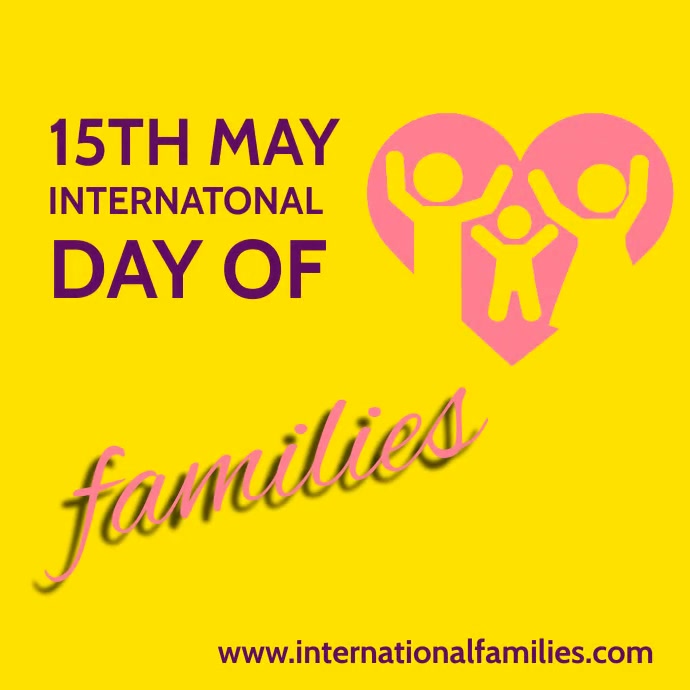 International Day of Families Template | PosterMyWall