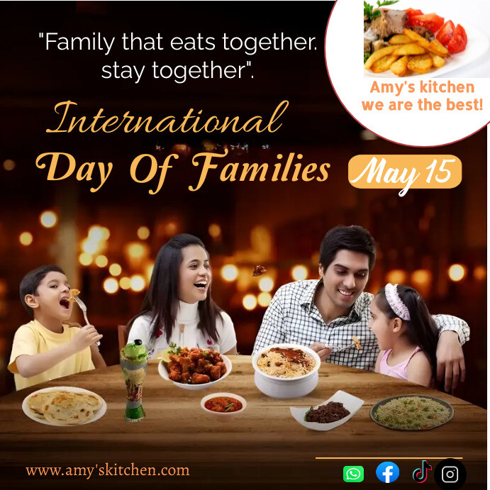 International day of families template | PosterMyWall