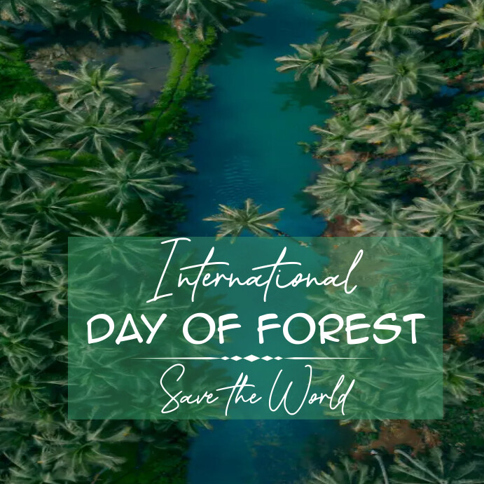 international day of forest Template | PosterMyWall
