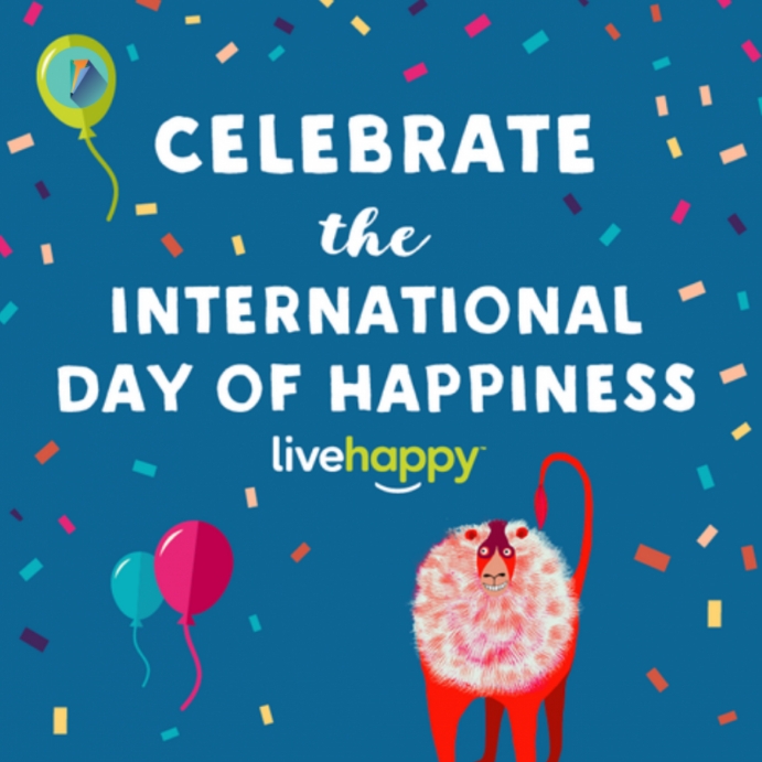 INTERNATIONAL DAY OF HAPPINESS, HAPPINESS DAY Template | PosterMyWall