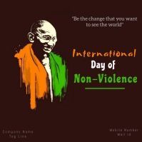 Non violence Template | PosterMyWall