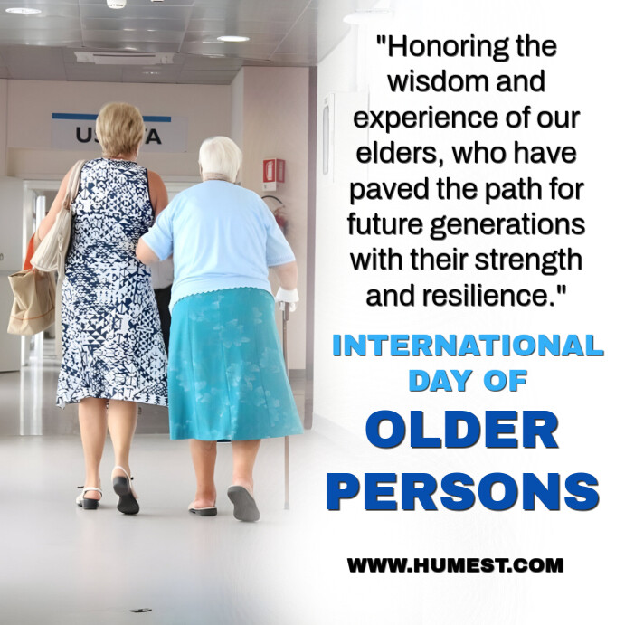 International Day Of Older persons Design Template | PosterMyWall
