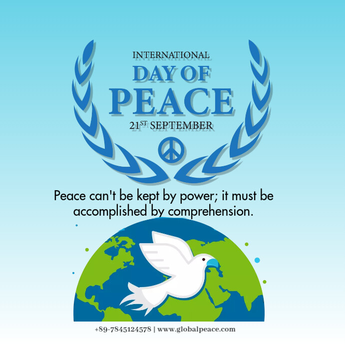 International Day of Peace (1) Template | PosterMyWall