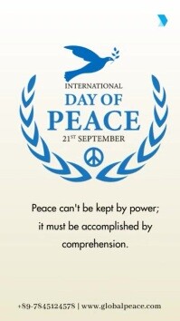 International Day of Peace Poster Template | PosterMyWall