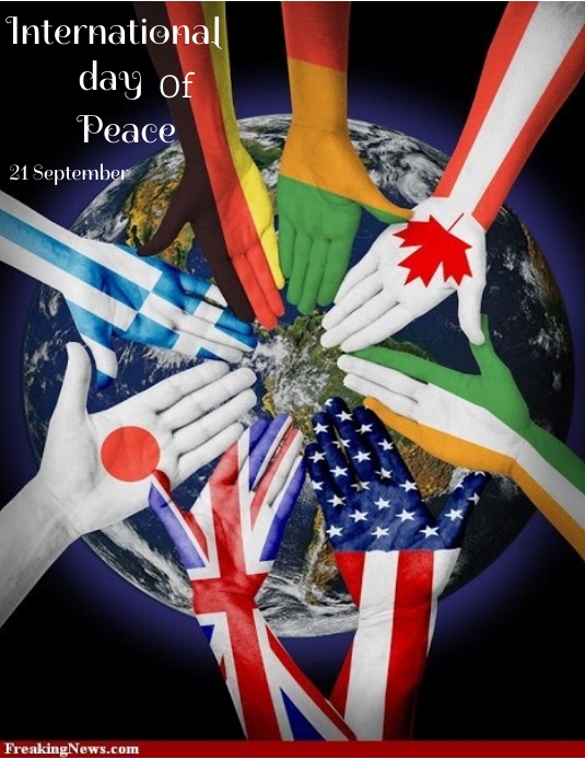 International day of peace 21 September Template | PosterMyWall