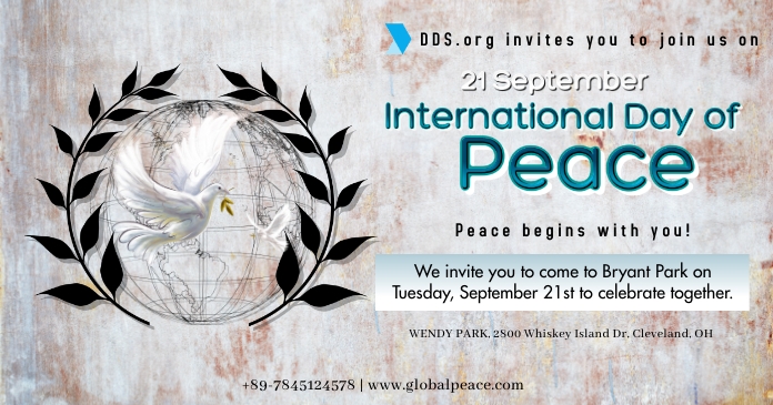 International Day of Peace Template | PosterMyWall