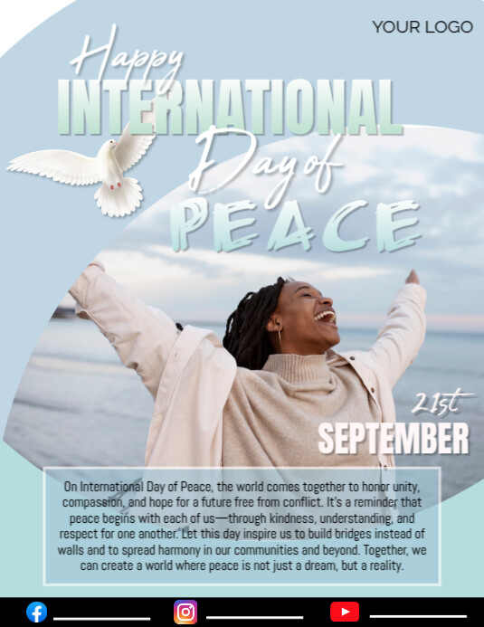 International Day of Peace Template | PosterMyWall