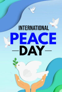 International day of peace poster Template | PosterMyWall