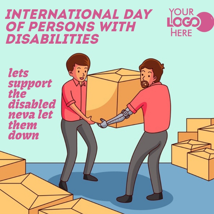 international day of persons with disability Template | PosterMyWall