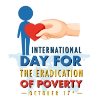 International day of poverty eradication post Template | PosterMyWall