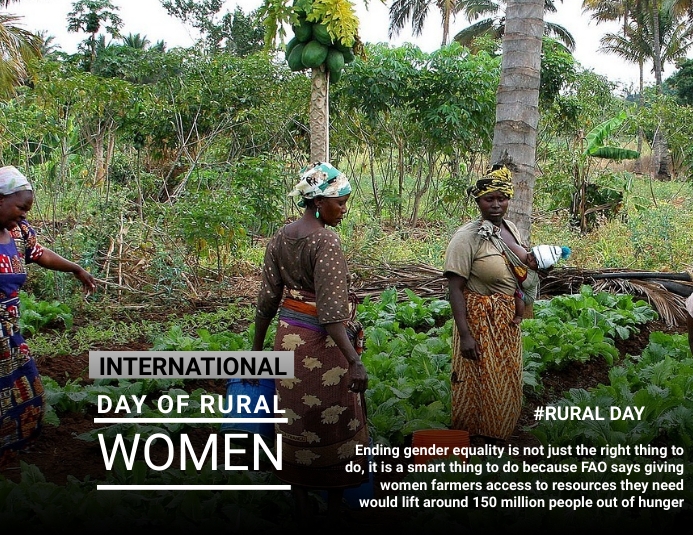 International Day Of Rural Women Flyer (1) Template | PosterMyWall