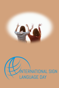 International day of sign language Template | PosterMyWall