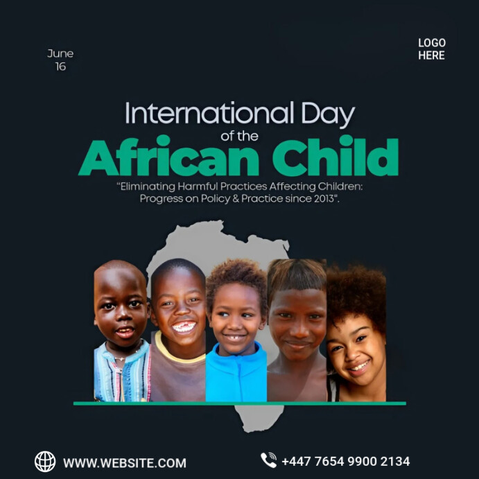 International Day of the African Child Template | PosterMyWall