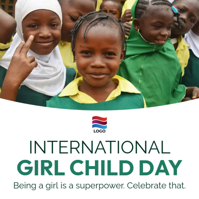 International Day of the girl Child Template | PosterMyWall