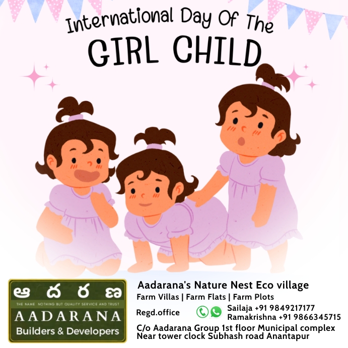 Copy of International Day of the Girl Child | PosterMyWall