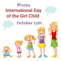 international day of the girl child Template | PosterMyWall