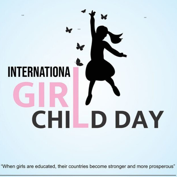 Copy of International day of the girl child | PosterMyWall