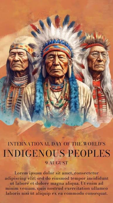 Copy of International Day of the World's Indigenous P | PosterMyWall